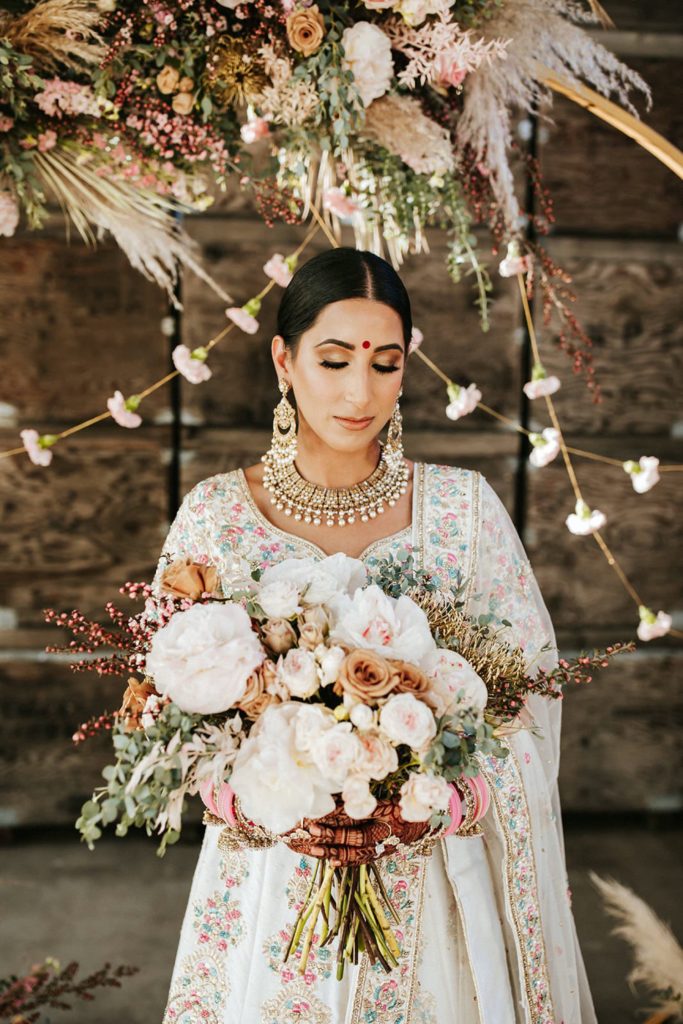 Boho Chic Indian Wedding Ceremony - tonigphoto.com