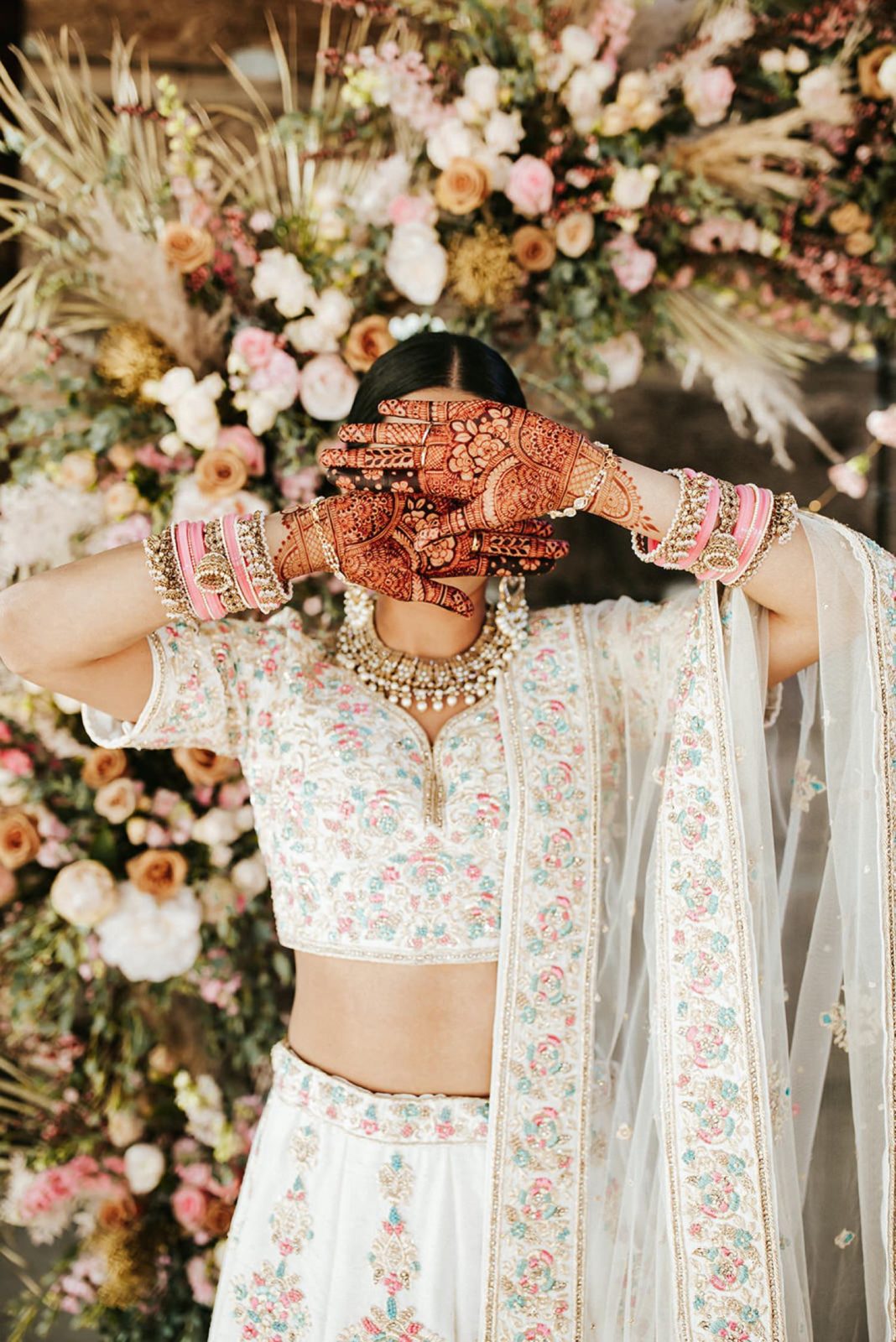 Boho Chic Indian Wedding Ceremony - tonigphoto.com